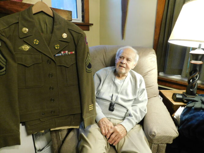 Joseph Binni, Former Powhatan Point Mayor and Battle of the Bulge ...